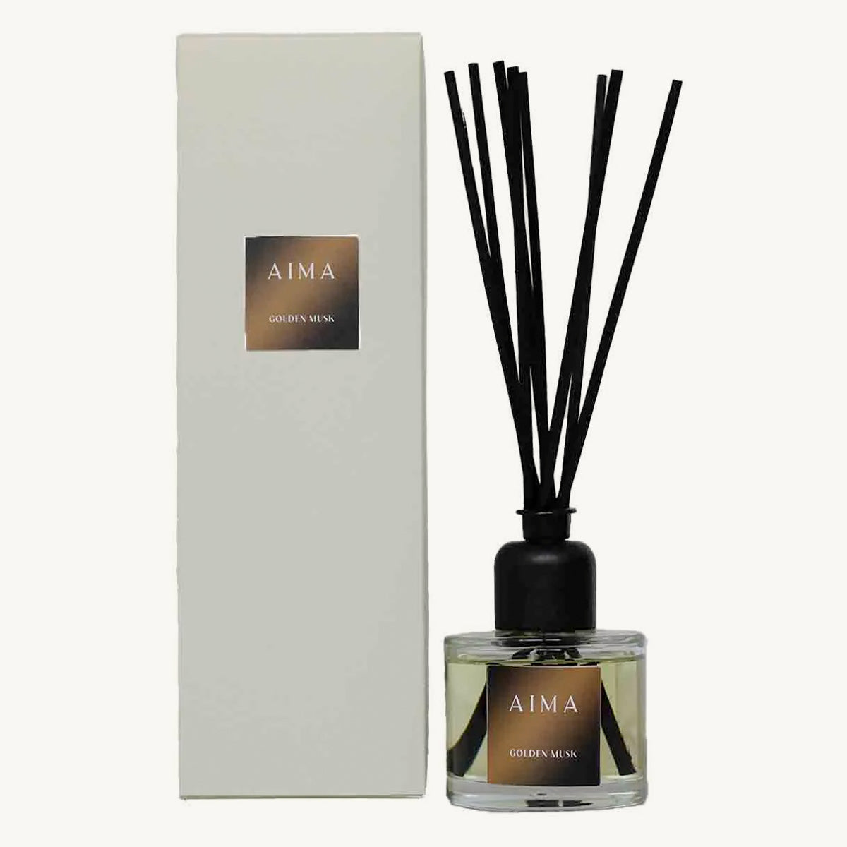 Golden Dust Inspired Reed Diffuser in Golden Musk – AIMA